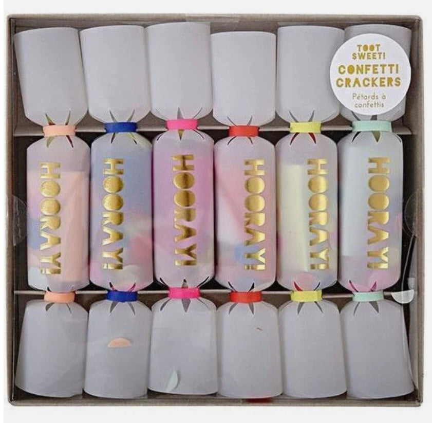 Toot Sweet Confetti Crackers – Pop Balloon Bar + Party